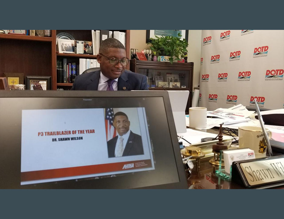 DOTD Secretary Dr. Shawn Wilson Receives "Trailblazer of the Year ...