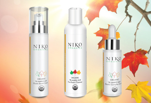 Maple Leaf Wild Harvest Organic Skincare | NIKO Cosmetics | Canada