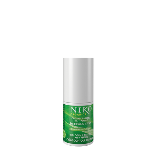 ORGANIC BABASSU HA + PEPTIDE EYE FIRMING CREAM | NIKO Cosmetics