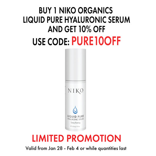 LIQUID PURE HYALURONIC SERUM | NIKO Cosmetics