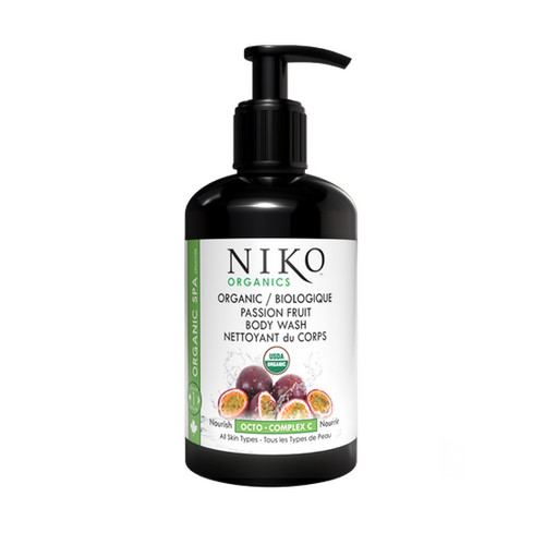 ORGANIC PASSION FRUIT BODY WASH-250mL | NIKO Cosmetics