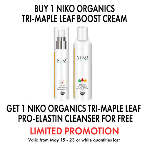 Organic Tri-Maple Leaf Elastin Boost Cream | NIKO Cosmetics