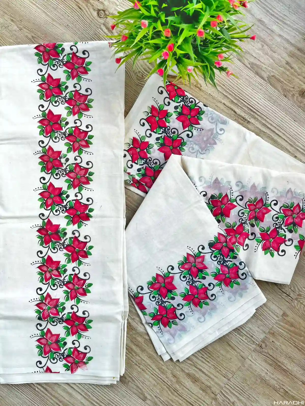 Kerala Kuthampully Set Mundu Online | HARADHI 2/7