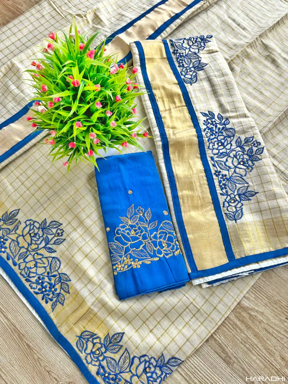 Buy Authentic Balaramapuram Set Mundu Online - Haradhi