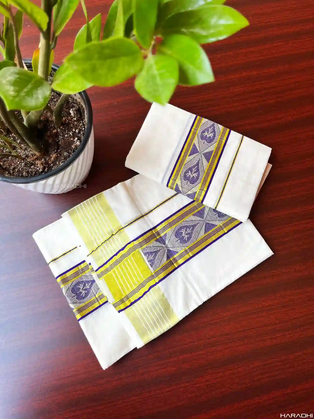 Kerala Kuthampully Set Mundu Online | HARADHI 5/7