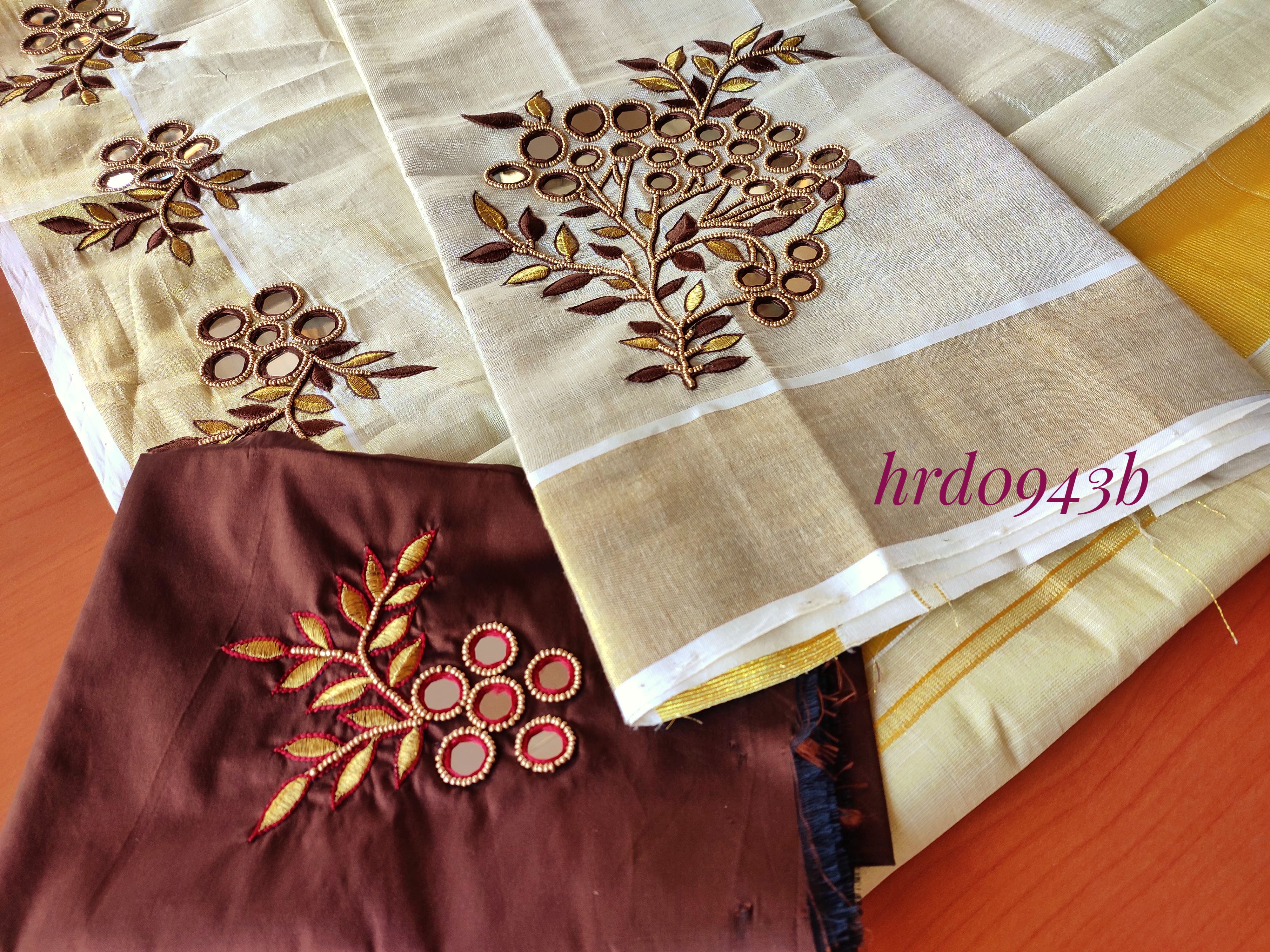 Kerala handloom saree | HARADHI | Kuthampully