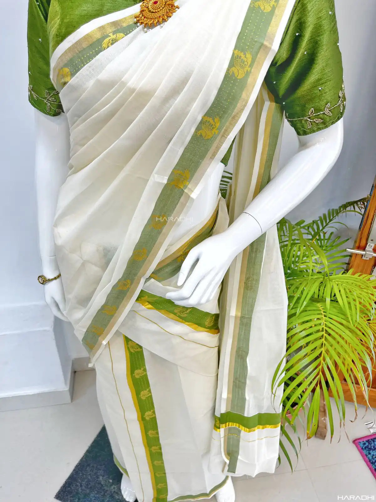 Kerala Kuthampully Set Mundu Online | HARADHI