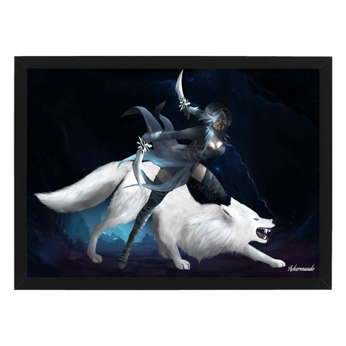 Rogue Wolf Poster | Ackermando