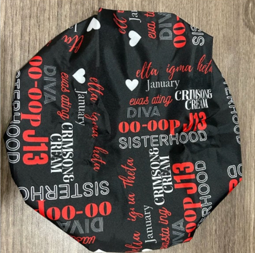 Delta Sigma Theta Shower Cap | TrueExpressions Viny
