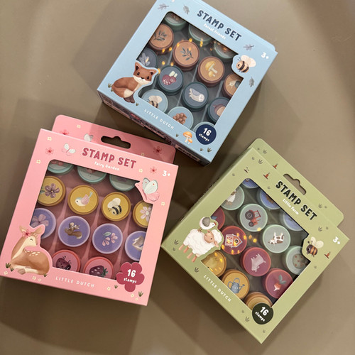 LITTLE DUTCH - Stamp Sets - 16 Stamps | miniMINIMALISTC | LITTLE DUTCH
