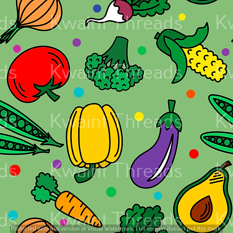 Vegetable fabric store