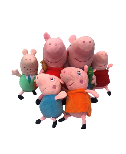 Soft Toy - Peppa Pig and Family | Monkey Noodle Kids P