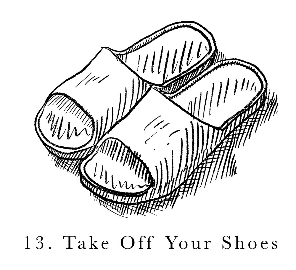 Take Off Your Shoes