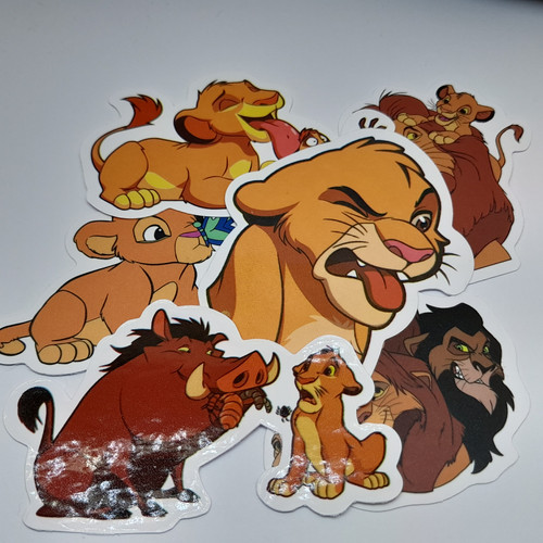 Mixed Lion King Vinyl Sticker Pack | ashlieydesigns