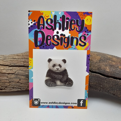 Panda Pin | ashlieydesigns
