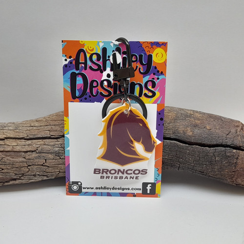 NRL Sport Team Inspired Keyring Lot 1 | ashlieydesigns