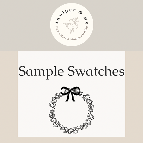 Velvet Bow Sample Swatches | Juniper & Me