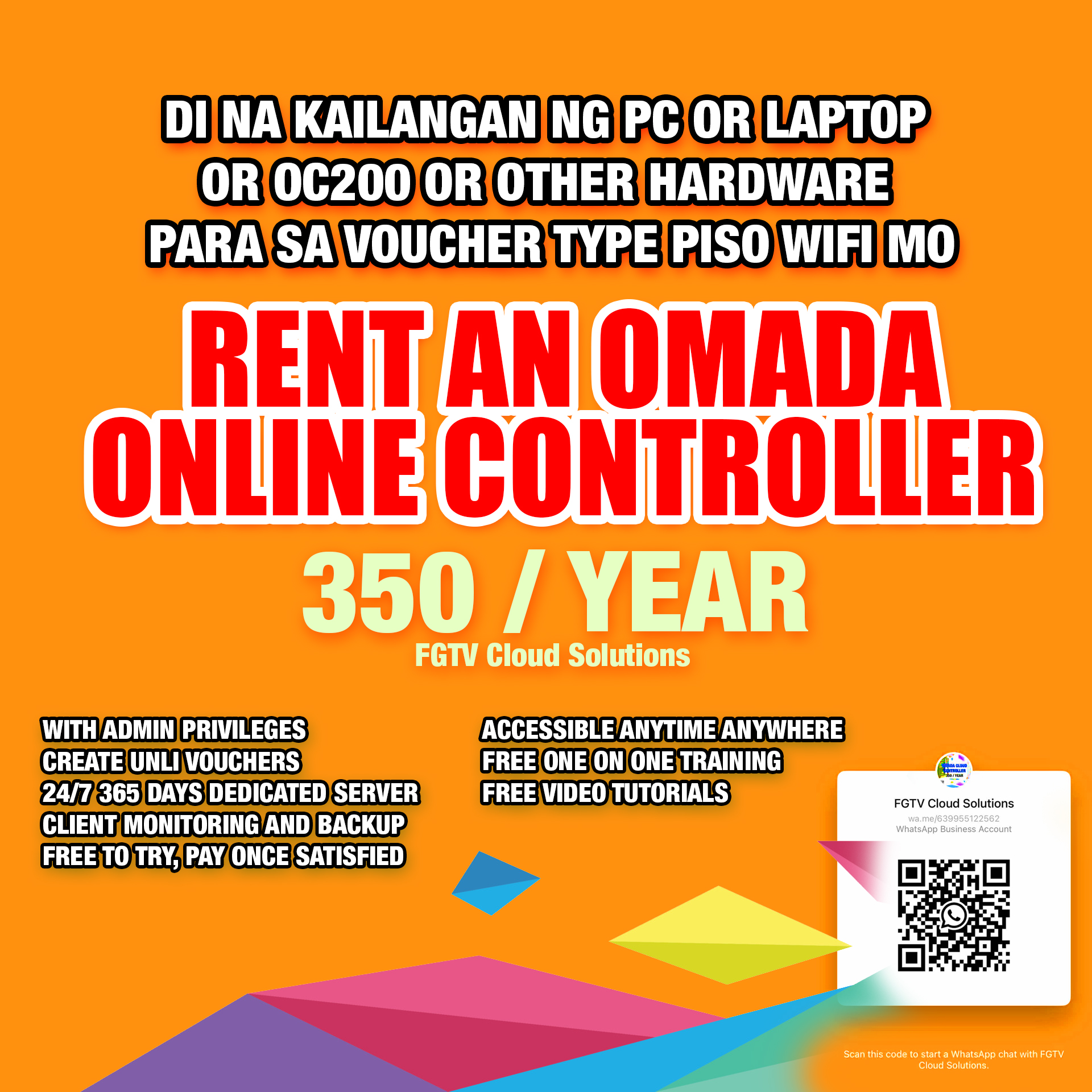 Omada Cloud Controller Hosting Site Unlimited Voucher | omadacloudph