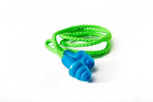 Blue Corded Re-Usable Ear Plugs | Oeloff Workwear