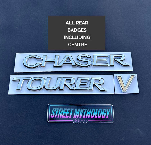 JZX100 Chaser Rear Emblem Set | Jzx Parts Au