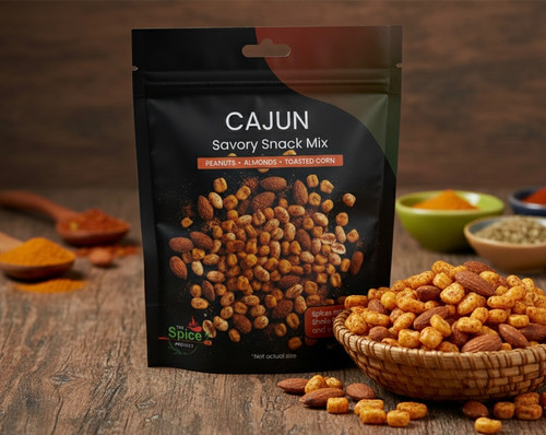 8oz Cajun Savory Snack Mix | The Spice Project