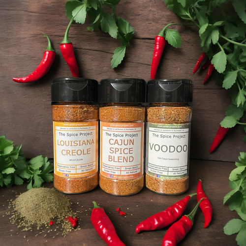 Cajun Seasoning Combo Pack (3) | The Spice Project