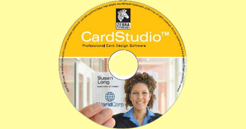 Zebra ZMotif Card Studio Standard Edition ID Card Software P1031774-001 ...