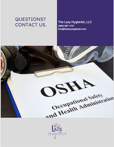 OSHA Manual | The Lazy Hygienist
