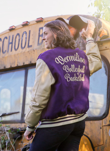 Vermilion Varsity Jacket Final Payment w/Special Measurement | Mysite
