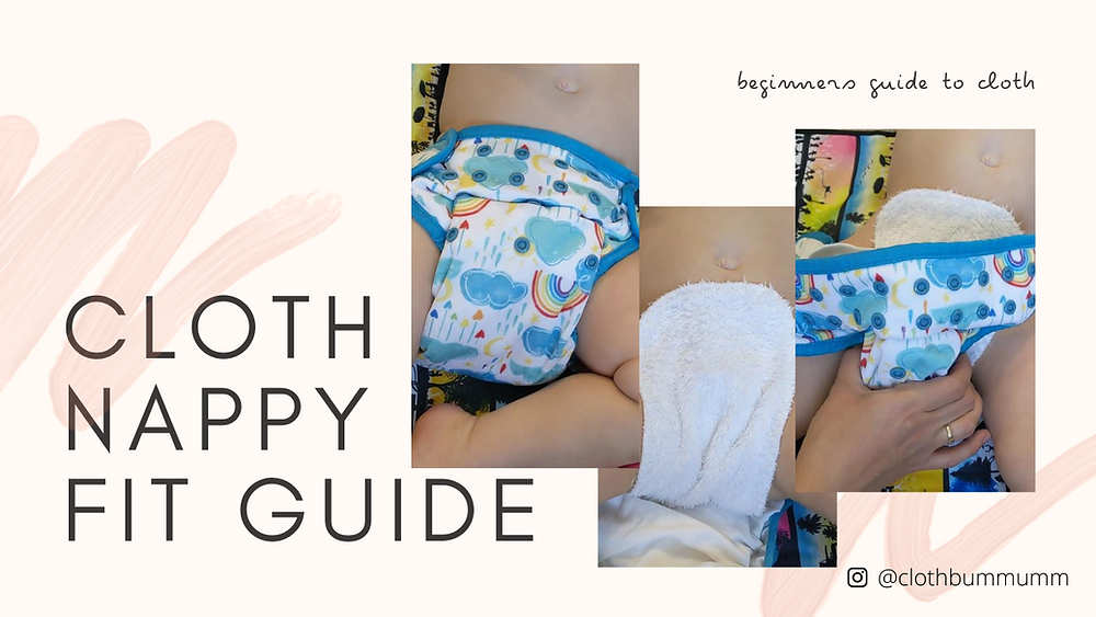 How to fit a cloth nappy