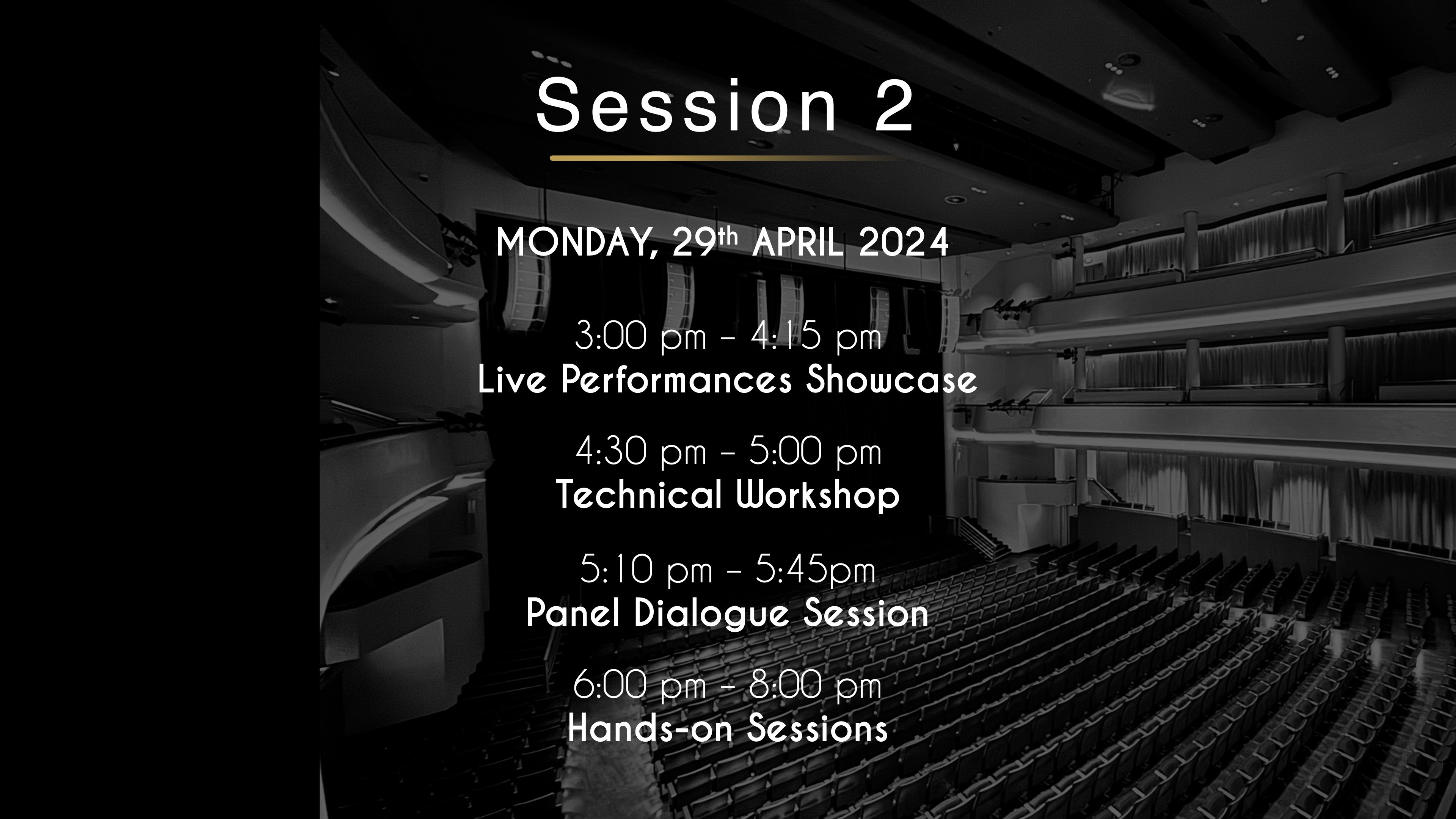 Session 2 : 3pm - 5:45pm | concept-systems