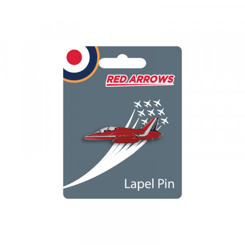 Red Arrows Hawk Enamel Lapel Pin Badge | LancasterAssociation