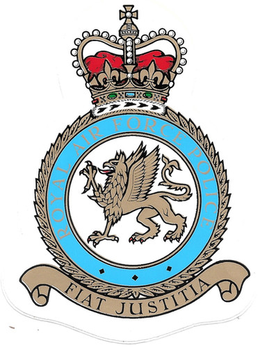 RAF Police Crest Sticker | LancasterAssociation