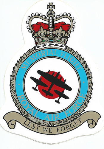 RAF BBMF Crest Sticker | LancasterAssociation