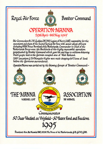 Operation Manna Scroll | LancasterAssociation
