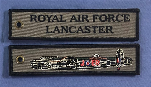 RAF Lancaster Embroidered Keyring | LancasterAssociation