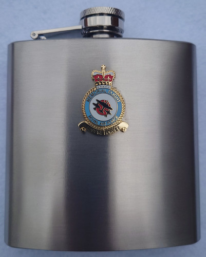 RAF BBMF Crest Hip Flask | LancasterAssociation
