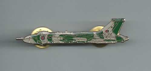 Vulcan Side View Enamel Pin Badge | LancasterAssociation