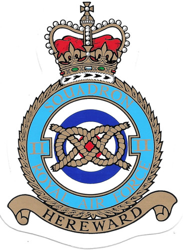 RAF No.2 (II) Squadron Crest Sticker | LancasterAssociation
