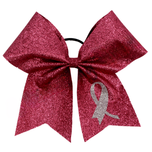 Bold Support Glitter Bow | cheer-uniforms