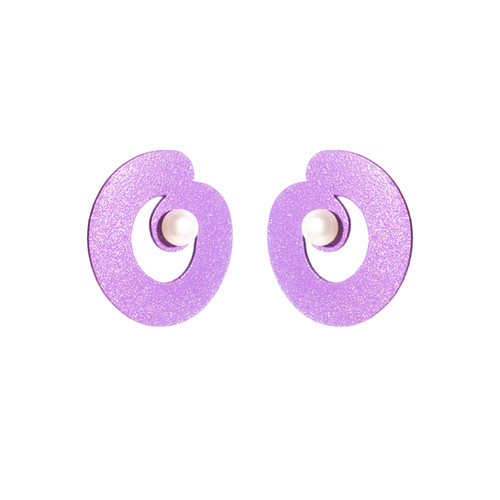 Moon - Metallic Lilla | Blackdot Gallery