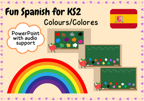 FREE Los Colores - The Colours - PowerPoint | Mysite 1