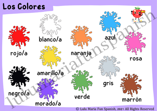 The Colours - Los Colores - Poster | Mysite 1