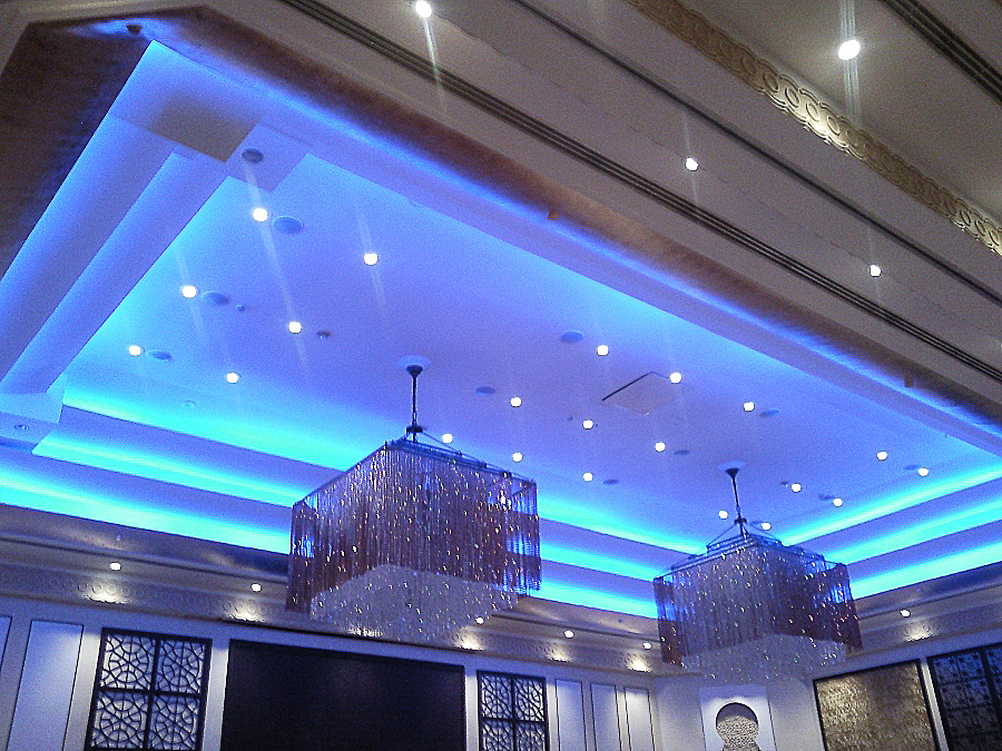Damla LED Lighting Systems | Intercontinental Hotel - Ballroom