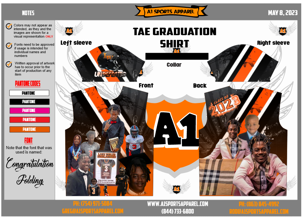 Custom Apparel | A1 Sports Apparel