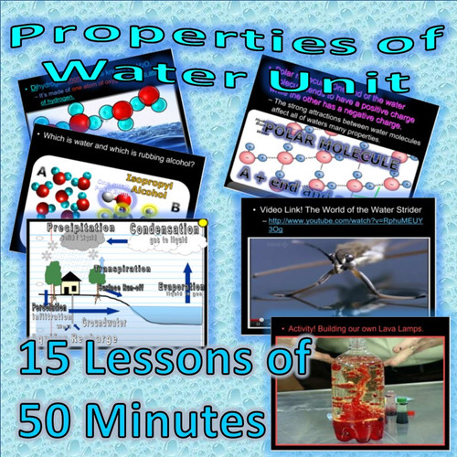 Water Unit Part 3: Properties of Water | www.slidespark.net