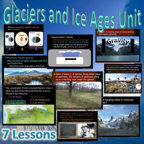 Soil Unit Part 5: Ice Ages, Glaciers, Glacial Landforms and More | www ...