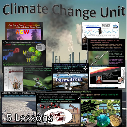 Weather and Climate Unit Part 6: Climate Change | www.slidespark.net