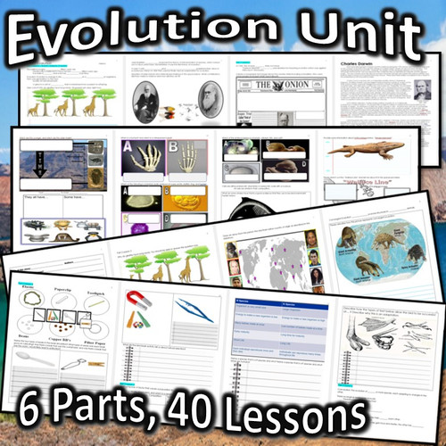 Change Topics Unit, Evolution, Natural Selection, Earth System History ...