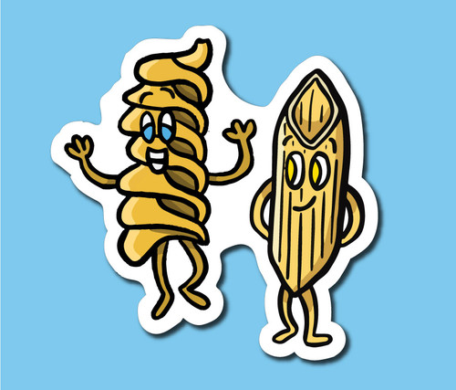 Pasta Sticker | Plant based cards